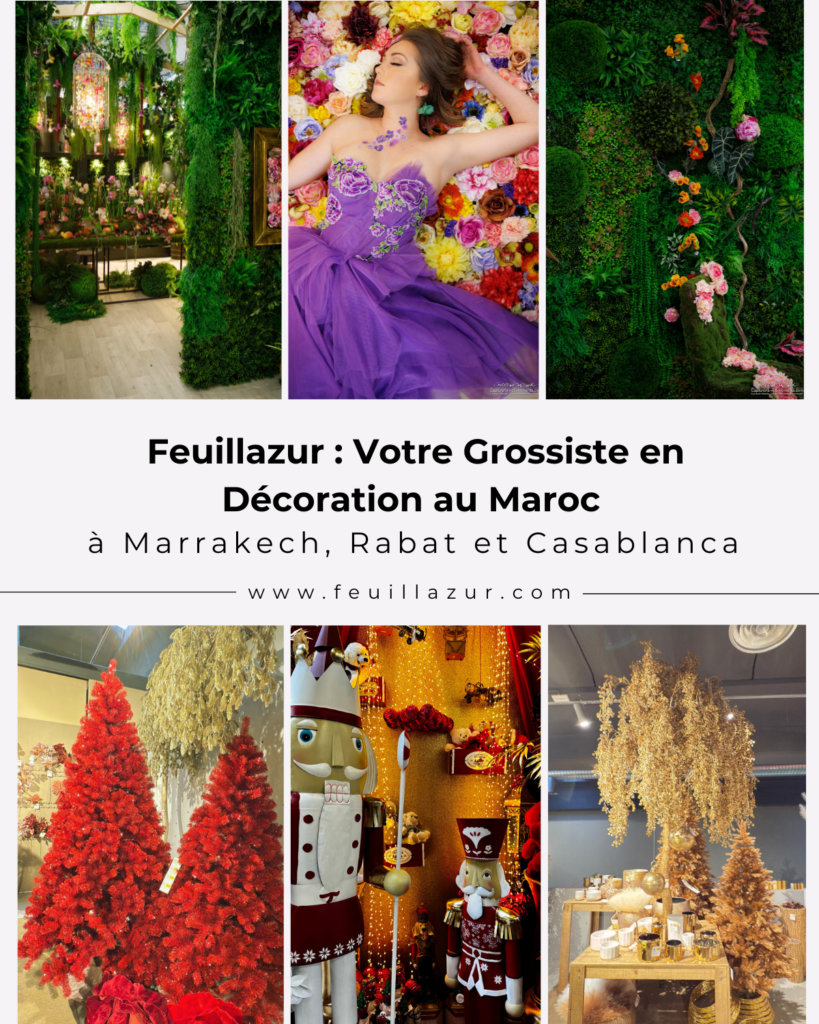 Grossiste décoration au Maroc